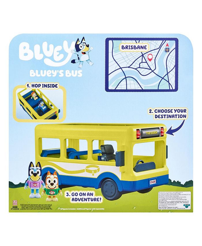 Bluey Bri Adventure Bus Series 7 - Macy's