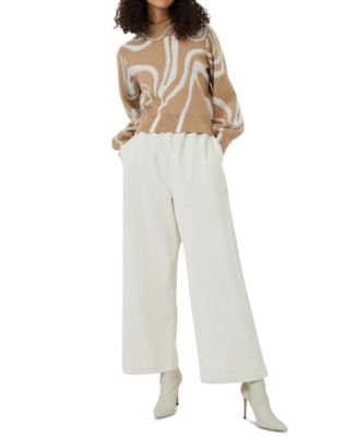French Connection Women's Maryssa Jacquard Sweater - Macy's