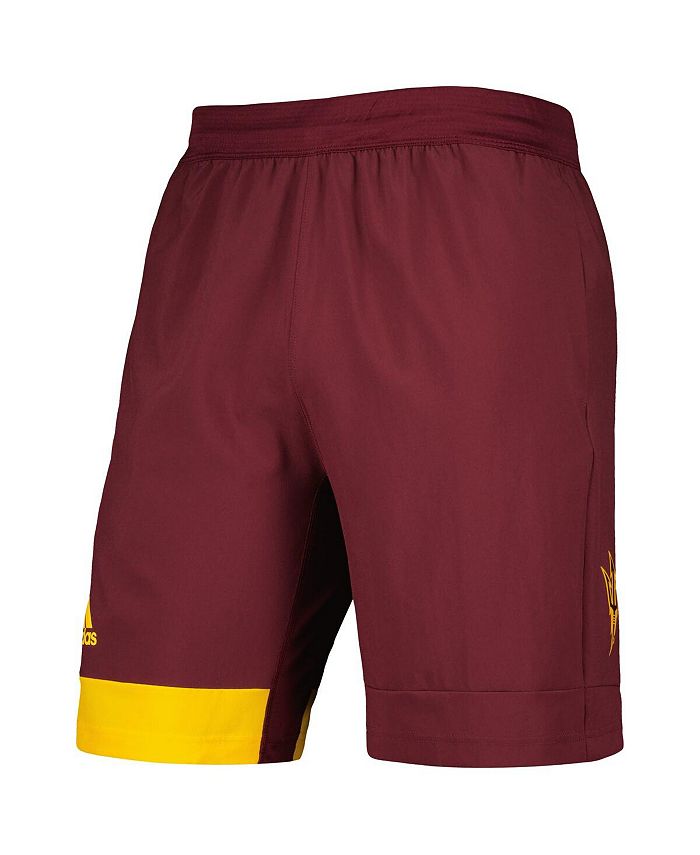 adidas Men's Maroon Arizona State Sun Devils AEROREADY Training Shorts ...