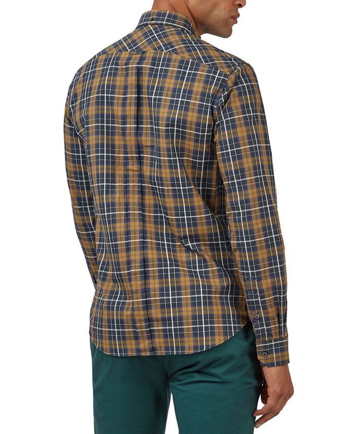 Ben Sherman Men's Classic Check-Print Shirt - Macy's