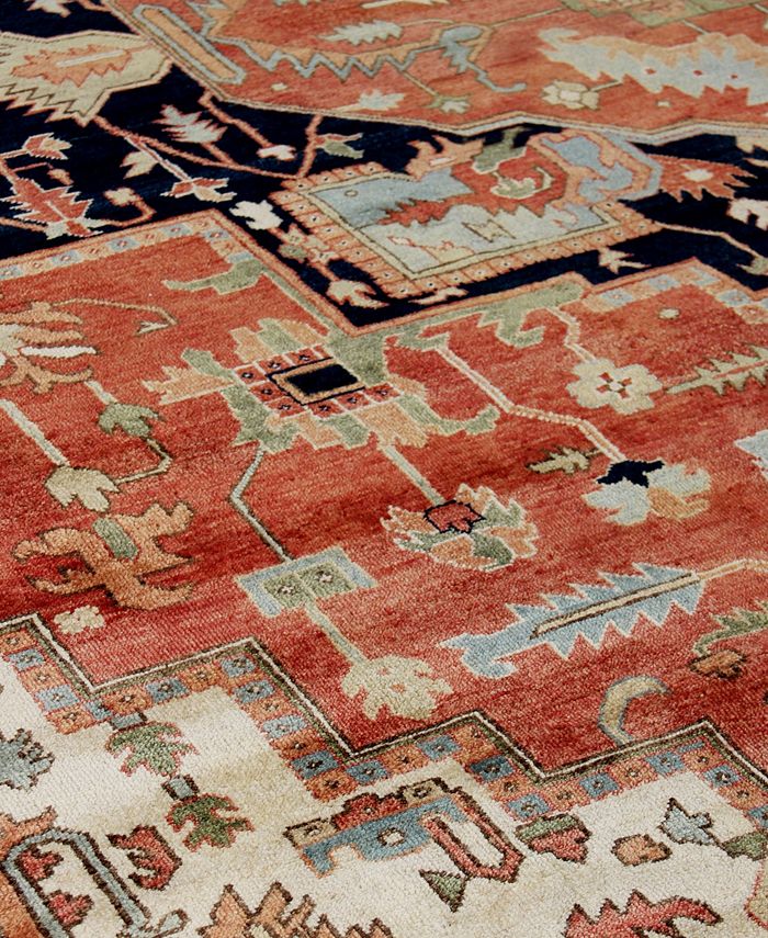 Exquisite Rugs Fine Serapi ER9206 6' x 9' Area Rug - Macy's