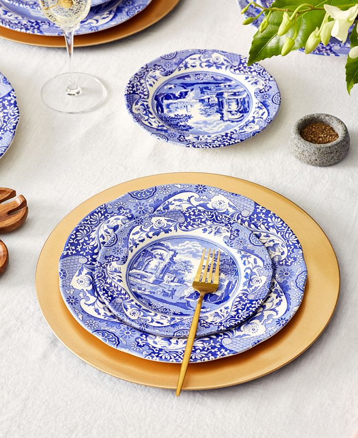 Spode Blue Italian 5-Piece Place Setting - Macy's