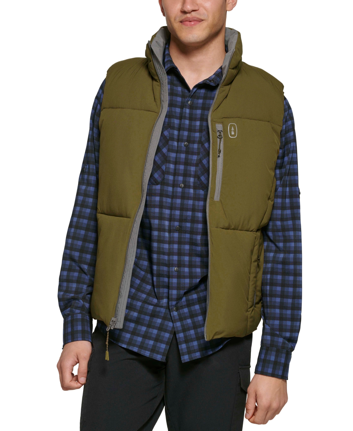 Click here for Bass Outdoor Mens Glacier Quilted Full-Zip Hiking... prices
