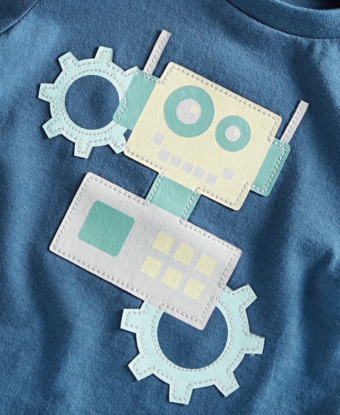 First Impressions Baby Boys Robot Shirt, Created for Macy's & Reviews ...