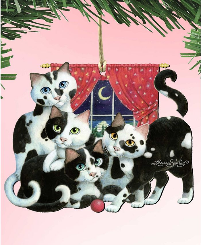 Designocracy Cookies and Cream Holiday Ornaments Pets, Set of 2 - Macy's