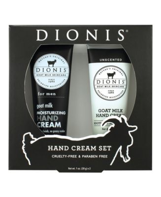 Dionis Men's Goat Milk Hand Cream Duo Set, 2 Piece - Macy's