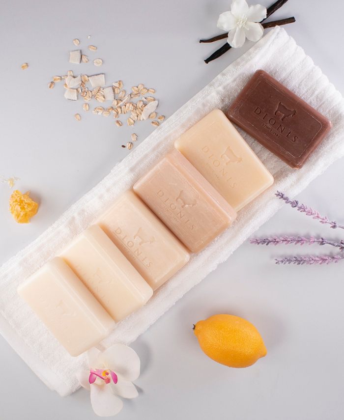 Dionis Goat Milk Bar Soap Gift Set, 6 Piece - Macy's