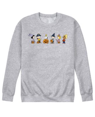 AIRWAVES Men's Peanuts Characters Fleece T-shirt - Macy's