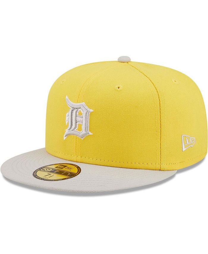 New Era Men's Yellow, Gray Detroit Tigers Spring Color Pack Two-Tone ...