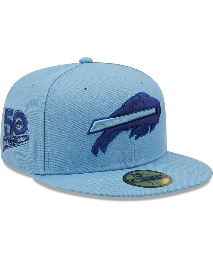 New Era Men's Light Blue Buffalo Bills 50 Years The Pastels 59FIFTY ...