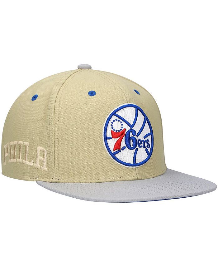 Mitchell & Ness Men's x Lids Tan Philadelphia 76ers Classic Canvas ...