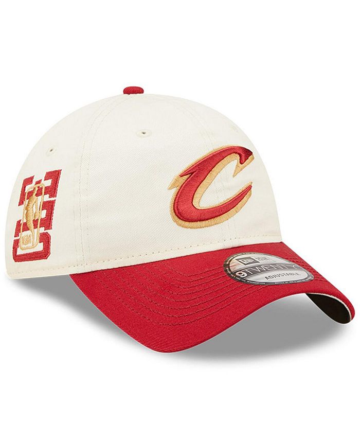 New Era Men's Cream, Wine Cleveland Cavaliers 2022 NBA Draft 9TWENTY ...