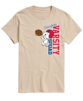 AIRWAVES Men's Short Sleeve Peanuts Varsity Sports T-shirt - Macy's