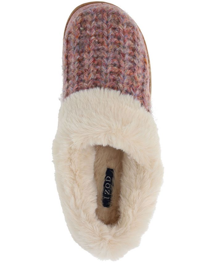 IZOD Women's Celia Knit Clogs - Macy's