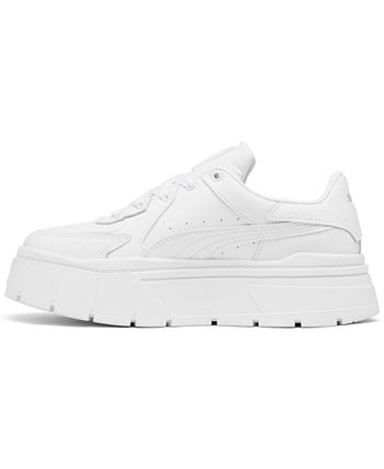Puma Women's Mayze Stacked Edgy Platform Casual Sneakers from Finish ...