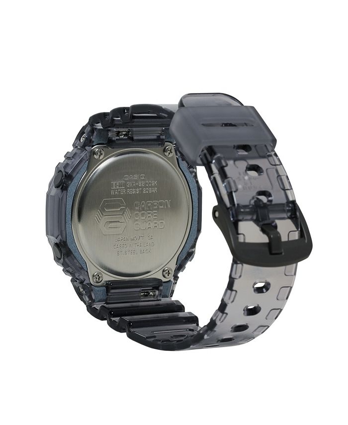 G-Shock Unisex Dark Gray Skeleton Resin Strap Watch 40.4mm GMAS2100SK1A ...