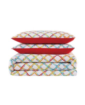 Crayola Happy Plaid 3 Piece Comforter Set, Full/Queen & Reviews ...