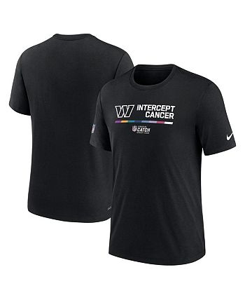 Nike Men's Black Washington Commanders 2022 NFL Crucial Catch Performance T-shirt - Macy's