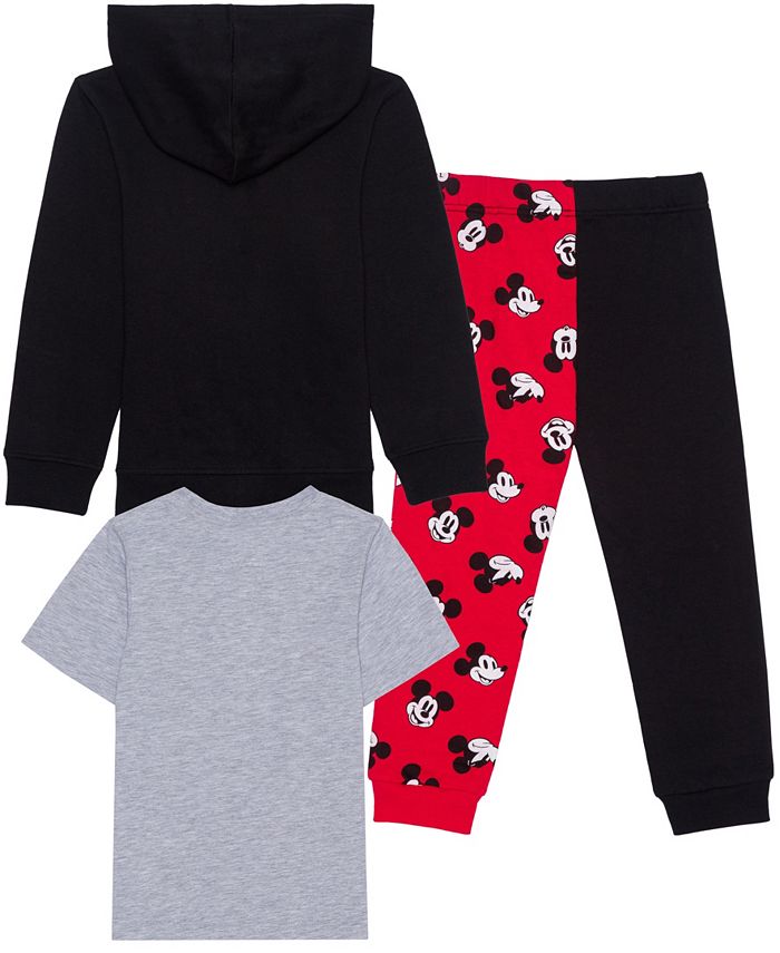 Disney Hybrid Toddler Boys Mickey Mouse Fleece 3 Piece Set - Macy's