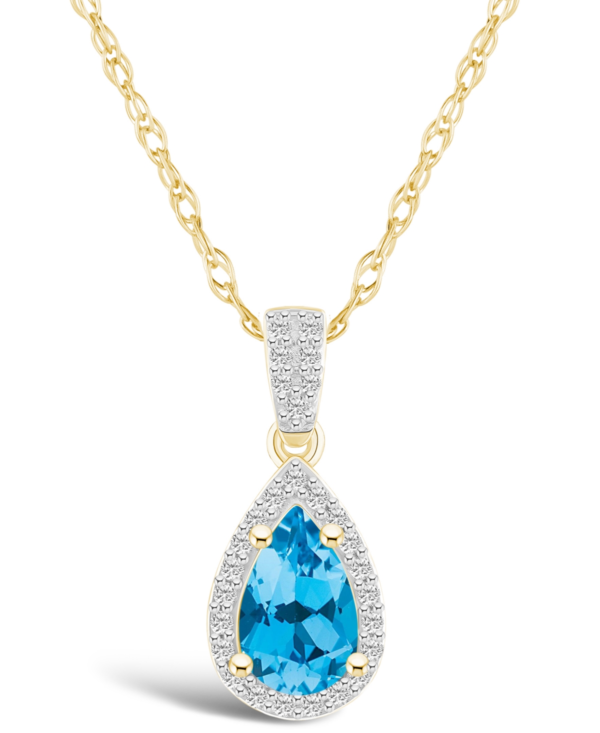 Click here for Macys Topaz (1-1/10 ct. t.w.) and Lab Grown Sapphi... prices