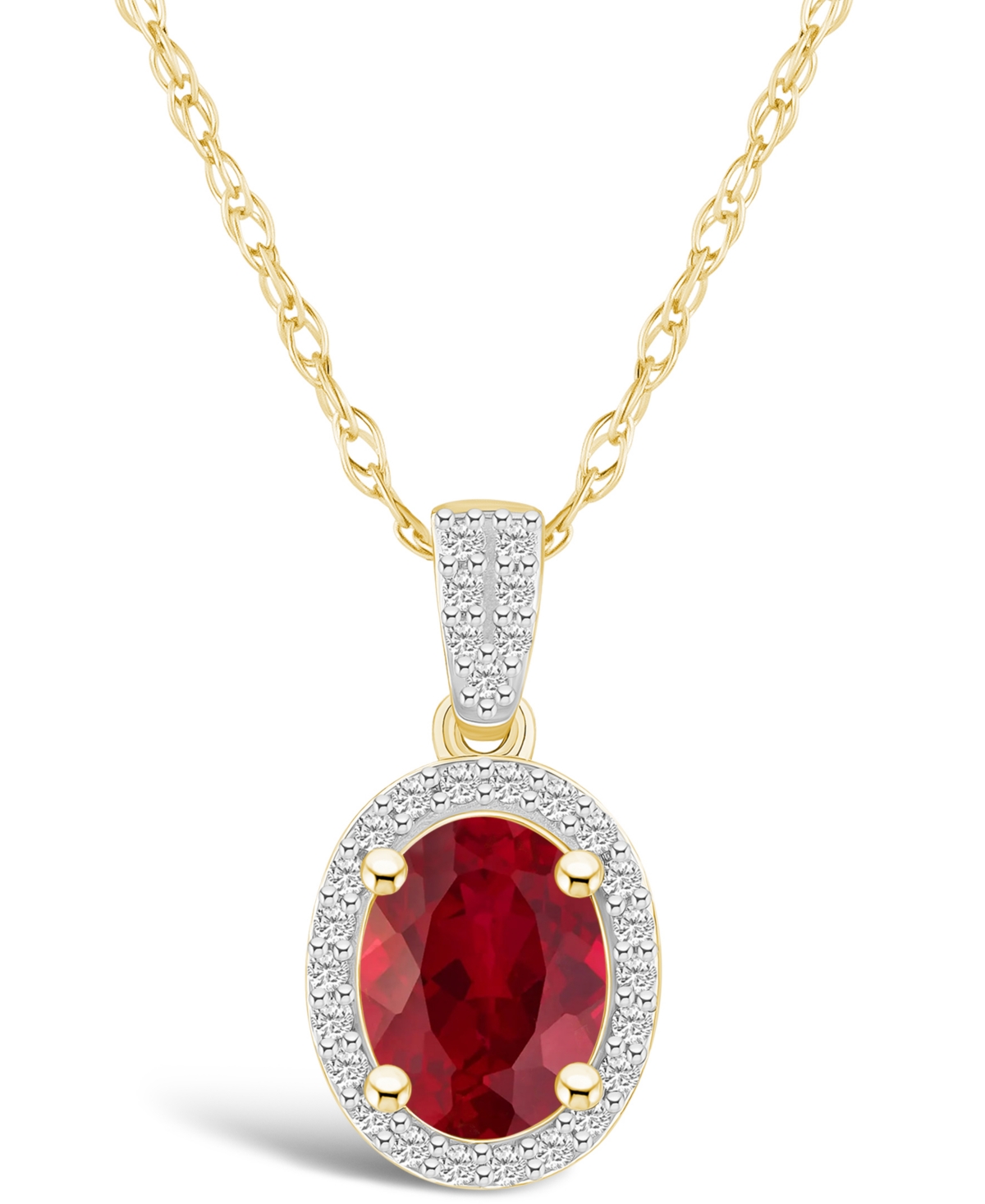 Click here for Macys Lab Grown Ruby (1-1/4 ct. t.w.) and Lab Grow... prices