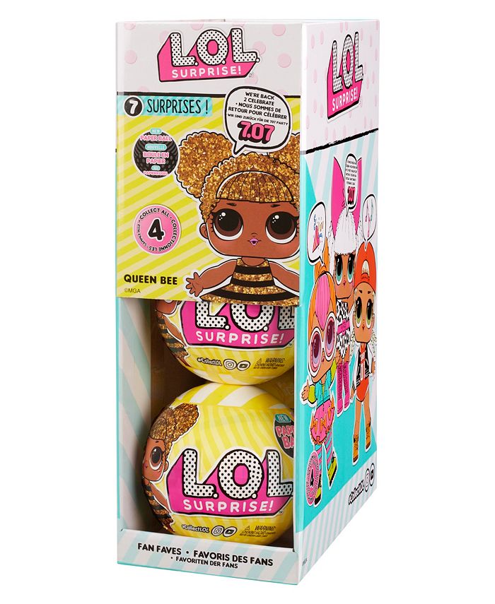 LOL Surprise! L.O.L. Surprise! 707 Queen Bee Doll with 7 Surprises in ...