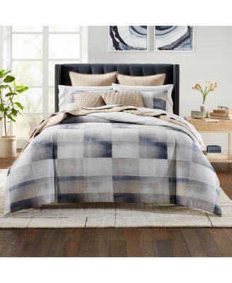 Hotel Collection Illusions 3-Pc. Comforter Set, Full/Queen, Created for ...