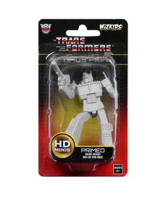 Transformers Deep Cuts Unpainted Miniatures Optimus Prime - Macy's