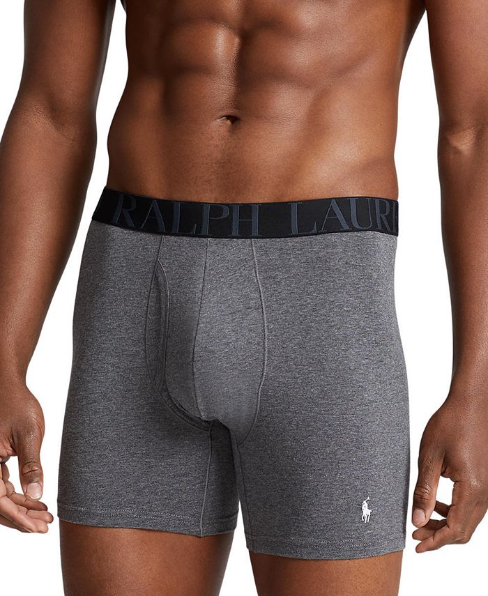 Polo Ralph Lauren Men's 5-Pack Stretch Classic Fit Boxer Briefs - Macy's