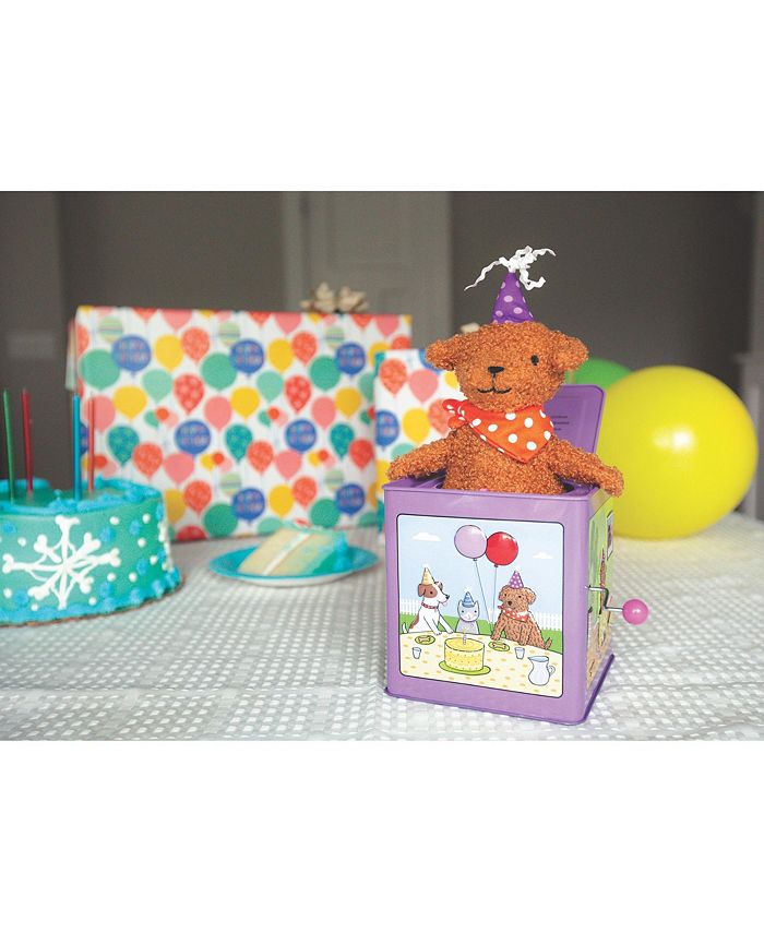 Jack Rabbit Creations Birthday Puppy Jack in the Box Toy - Macy's