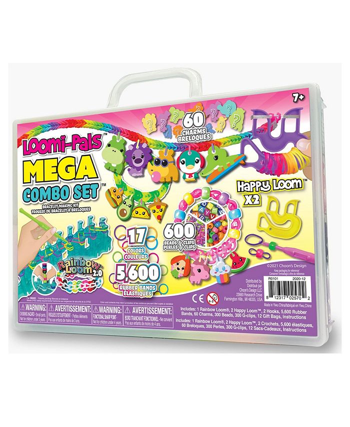 Rainbow Loom Loomipal by Choon's Design Mega Combo Set, 5664 Piece - Macy's