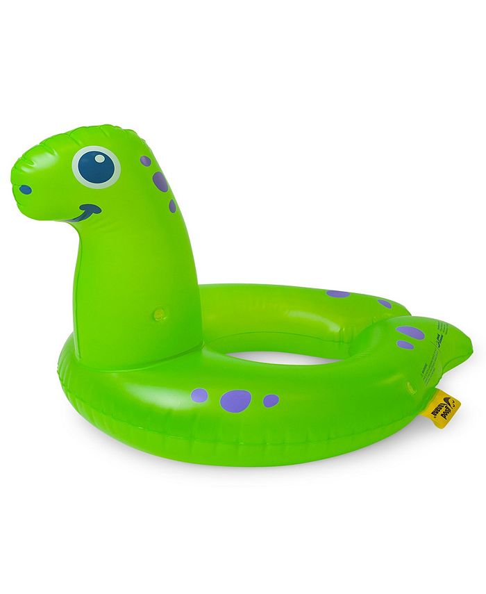 Good Banana Dinosaur Pool Floatie Split Ring Kids Inflatable Pool Water ...