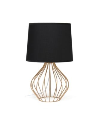 Simple Designs Geometrically Wired Table Lamp - Macy's