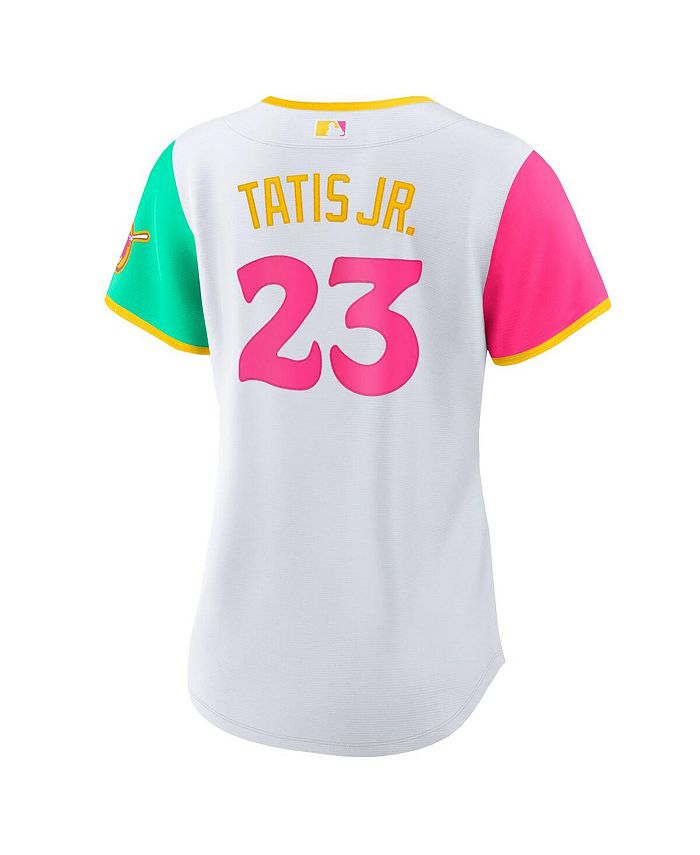 Nike Women's Fernando Tatis Jr. White San Diego Padres City Connect ...