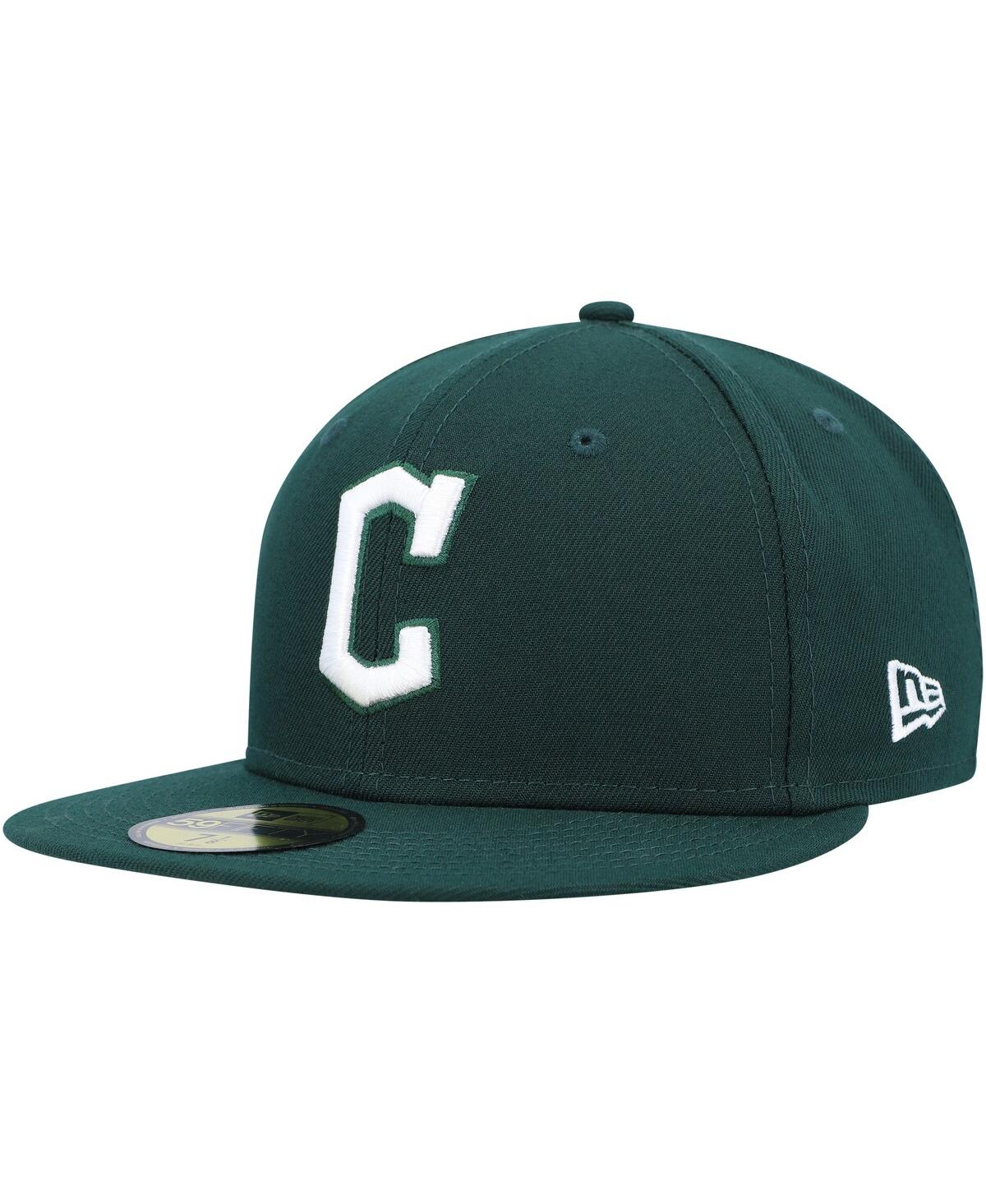 Click here for Mens New Era Green Cleveland Guardians Logo White... prices