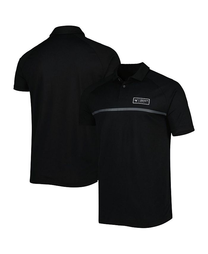 LevelWear Men's Black Toronto Blue Jays Sector Raglan Polo Shirt - Macy's
