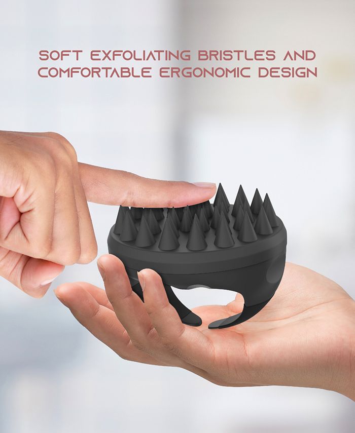 Tzumi SLF Scalp Massager, Head Exfoliator & Massager - Macy's