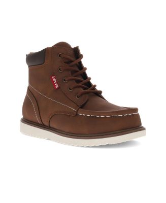 Levi's Little Boys Dean Waxed Moc Toe Boots - Macy's