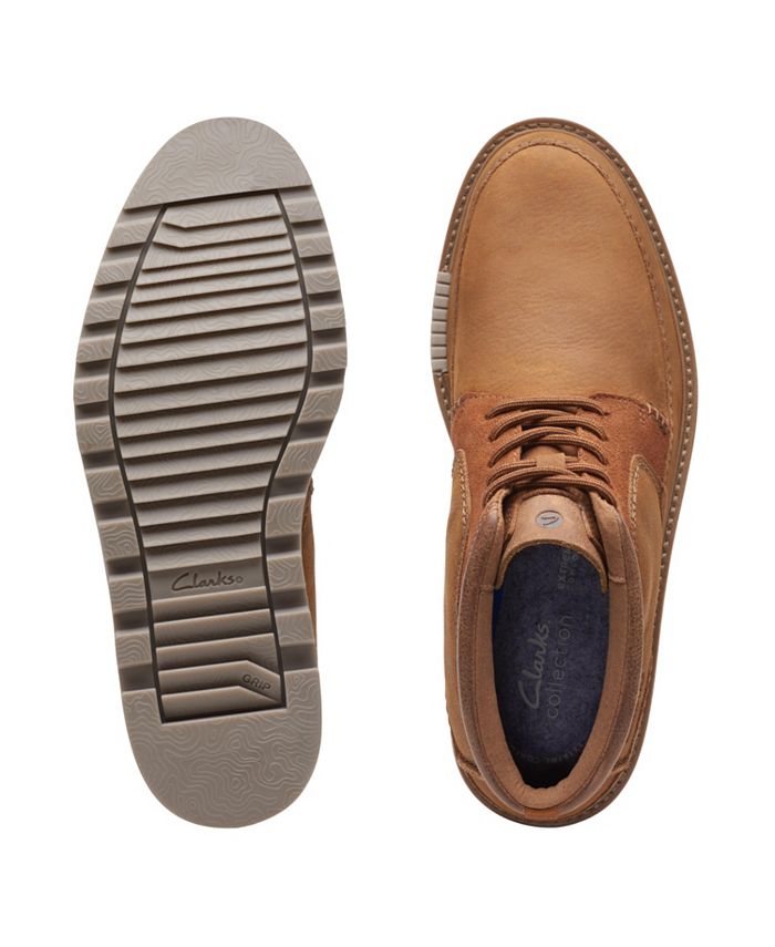 Clarks Men's Collection Barnes Plain Comfort Boots - Macy's