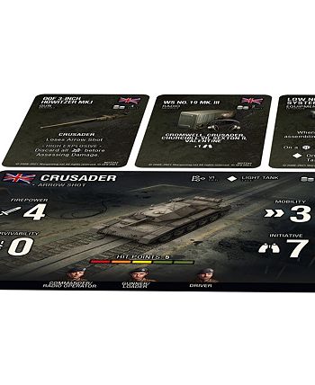 Gale Force Nine World of Tanks British Crusader Expansion Miniatures ...