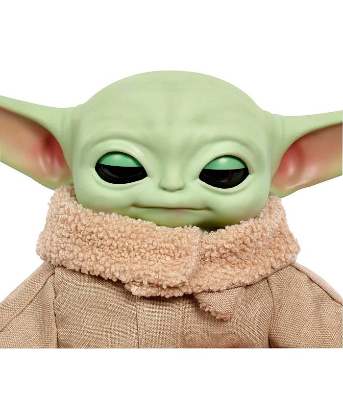Star Wars The Mandalorian Grogu Plush Figure, with Sound Blinking Eyes ...