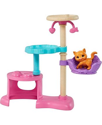 Barbie Kitty Condo Doll and Pet Playset - Macy's