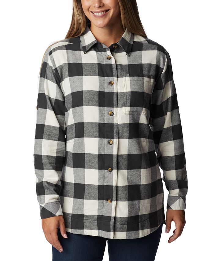 Columbia Women's Holly Hideaway™ Cotton Flannel Shirt - Macy's