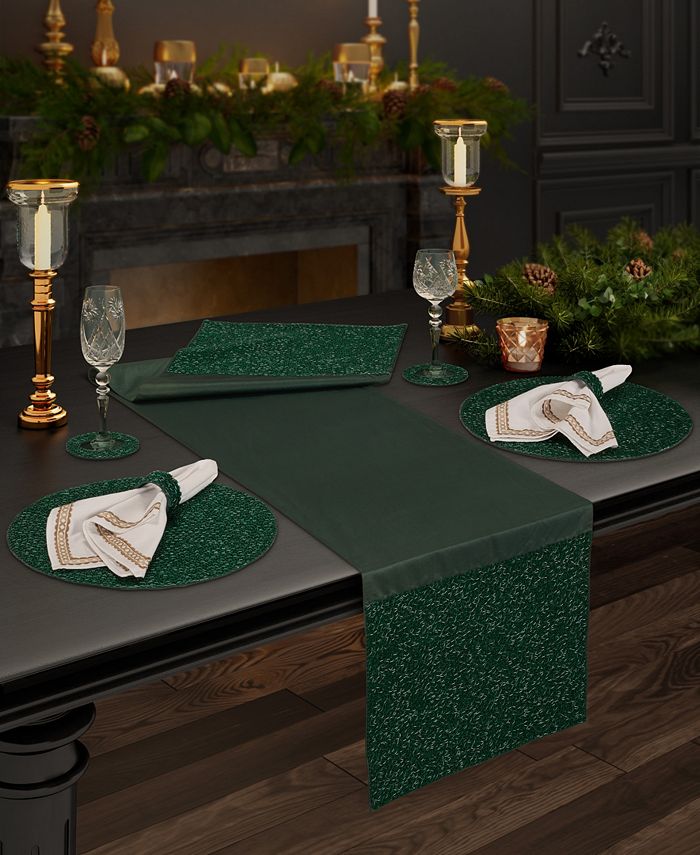 J Queen New York Sparkle Window Table Runner, 108" - Macy's