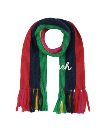COACH Women's Multi Stripe Scarf - Macy's
