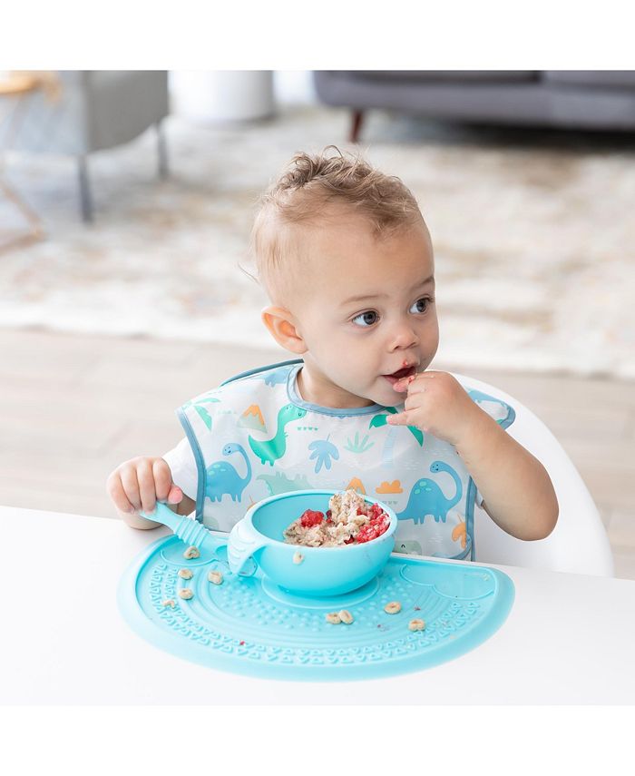 Bumkins Baby Girls Stick and Stay Rainbow Placemat - Macy's