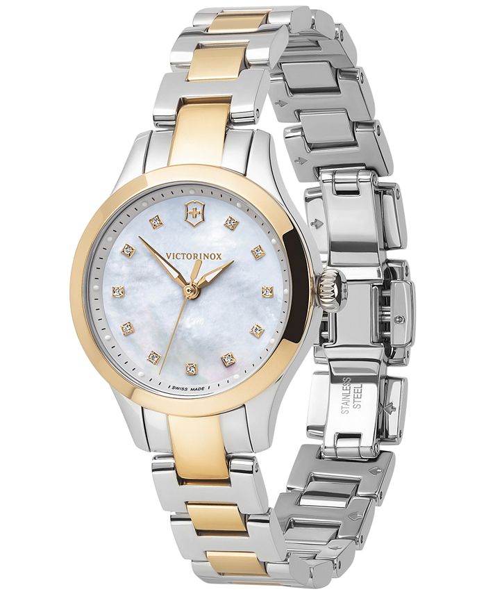 Victorinox Swiss Army Women's Swiss Alliance Two-Tone Stainless Steel ...