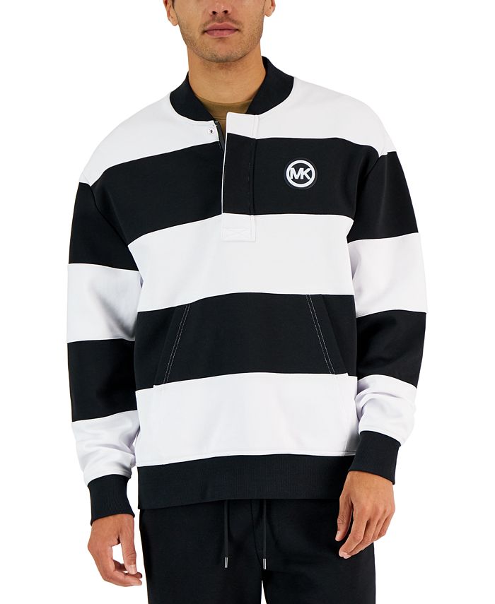 Michael Kors Men's Victory Stripe Rugby Polo - Macy's