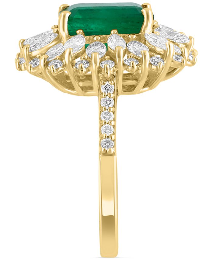 EFFY Collection EFFY® Emerald (2-7/8 ct. t.w.) & Diamond (1-5/8 ct. t.w ...