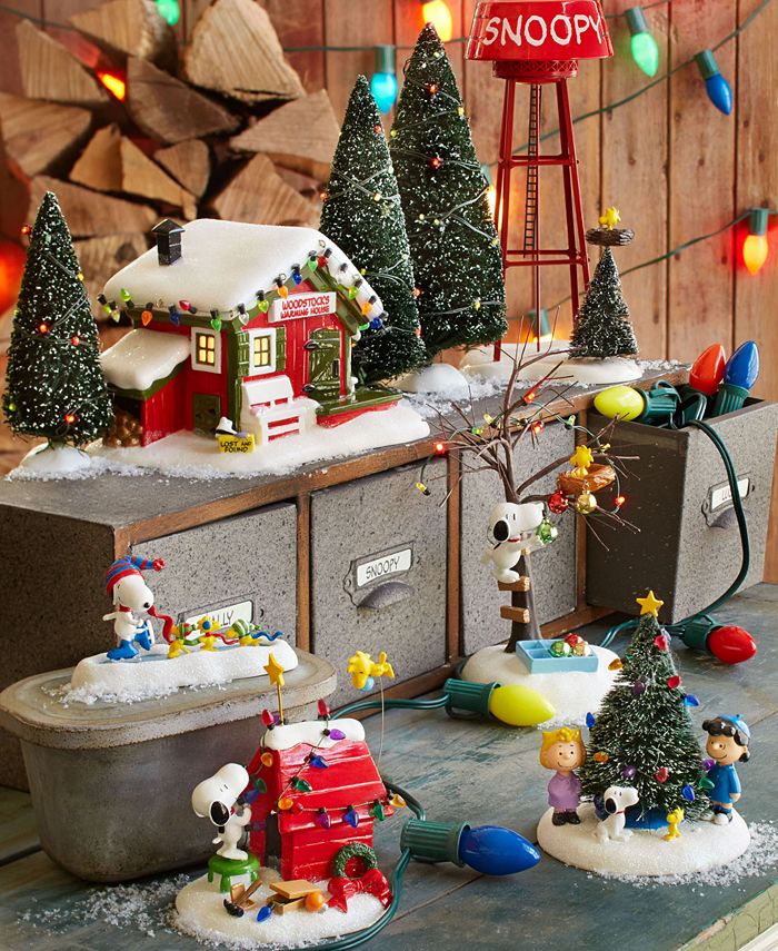 Department 56 Peanuts Village Collection - Macy's